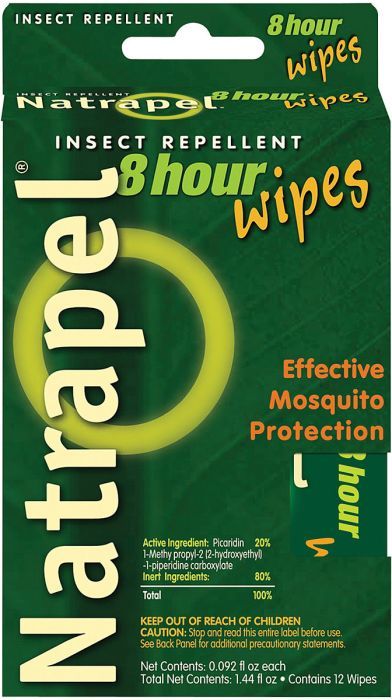 Natrapel 8 Hour Wipes 12pk